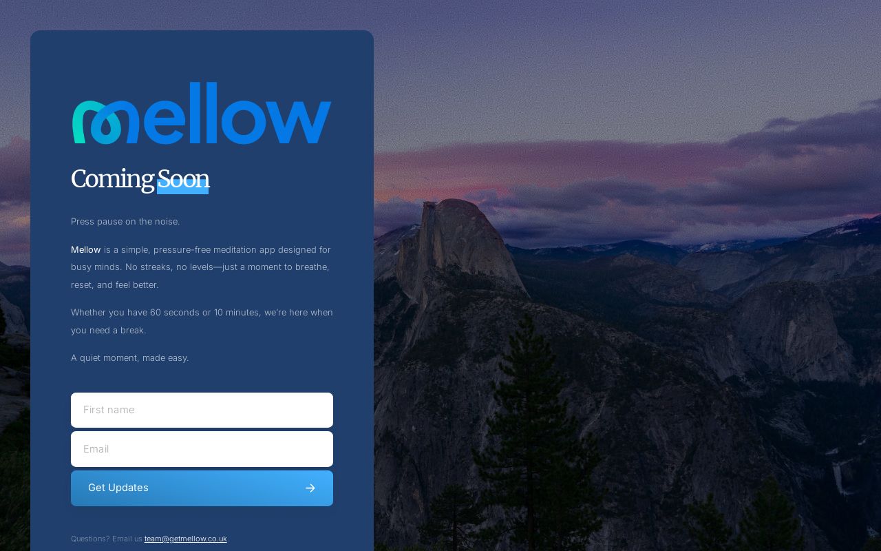Mellow – A Simple Way to Pause and Breathe